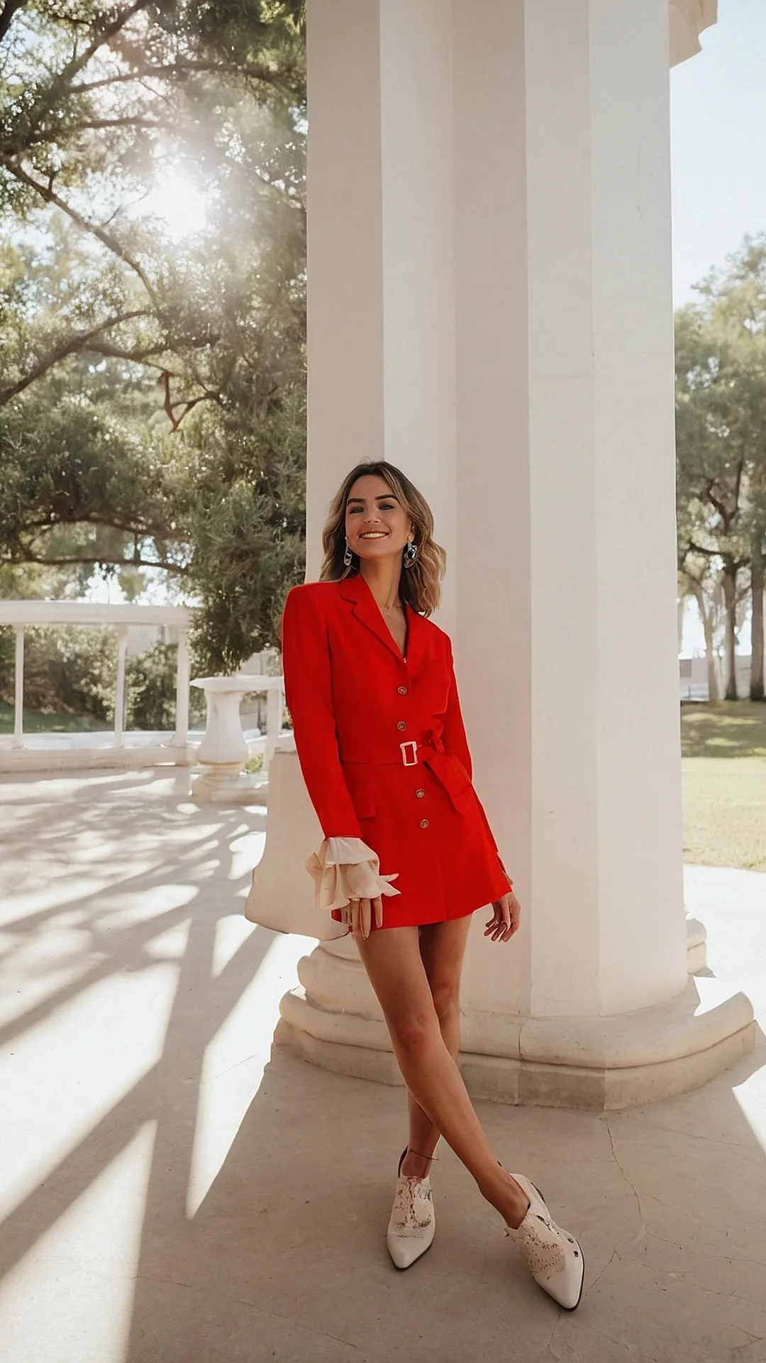 Red Obsession: 15 Stunning Outfit Ideas for Women with Stan Smith ...