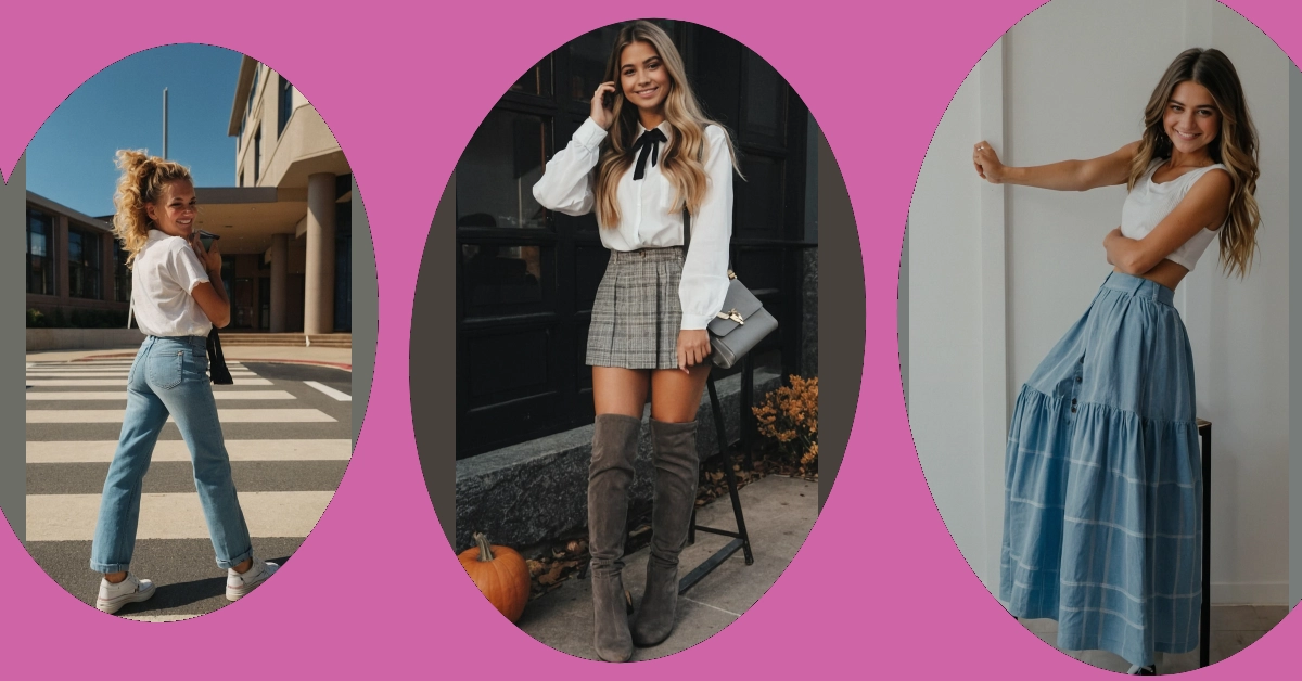 Chic and Cheerful: Back to School Outfits for Every Grade ...