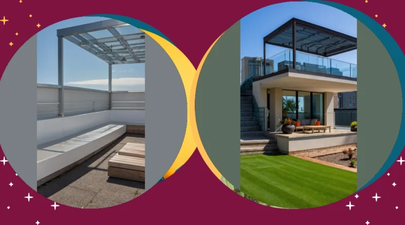 Sky-High Style: 14 Stunning Roof Deck Design Ideas** ** - pulsepathlife.com