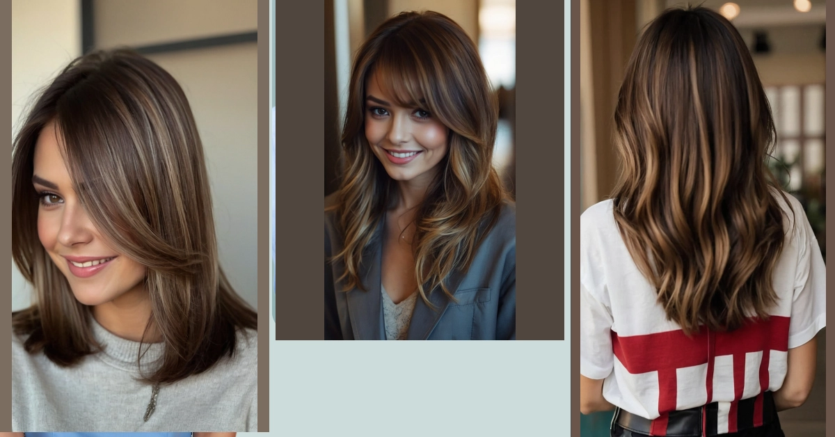 Stunning Soft Layers for Every Face Shape: Round Faces Edition ...