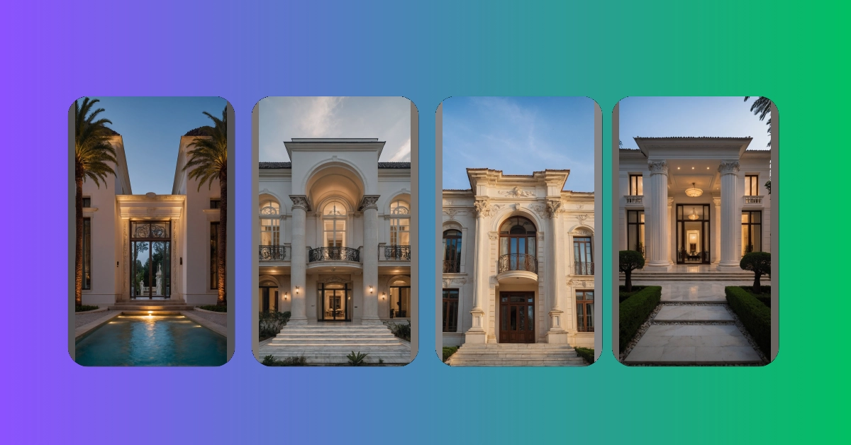 Experience Opulence: Unveiling 20 Neoclassical Villa Inspirations ...