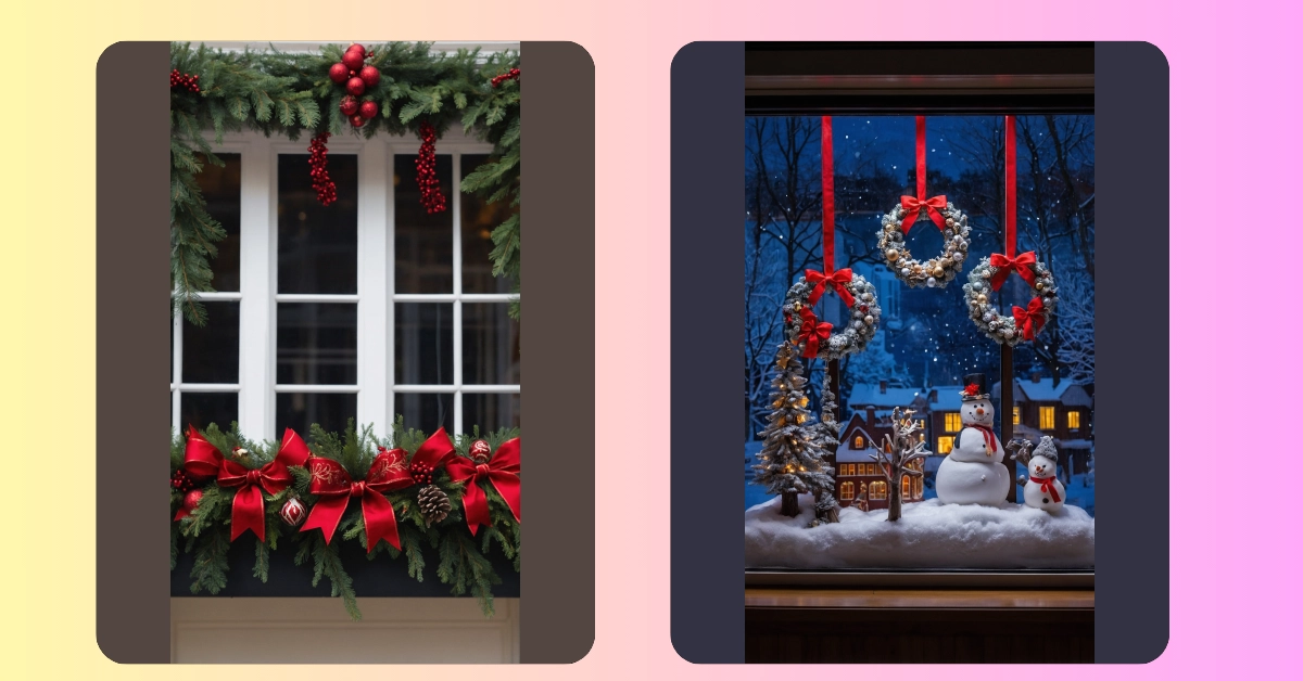 Windows of Cheer: 18 Delightful Christmas Decoration Ideas You Should ...